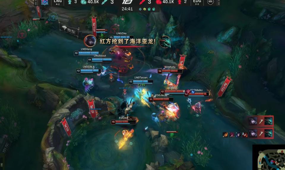 Gala super God helps LNG go first! Uzi's damage is really strong! Try ...