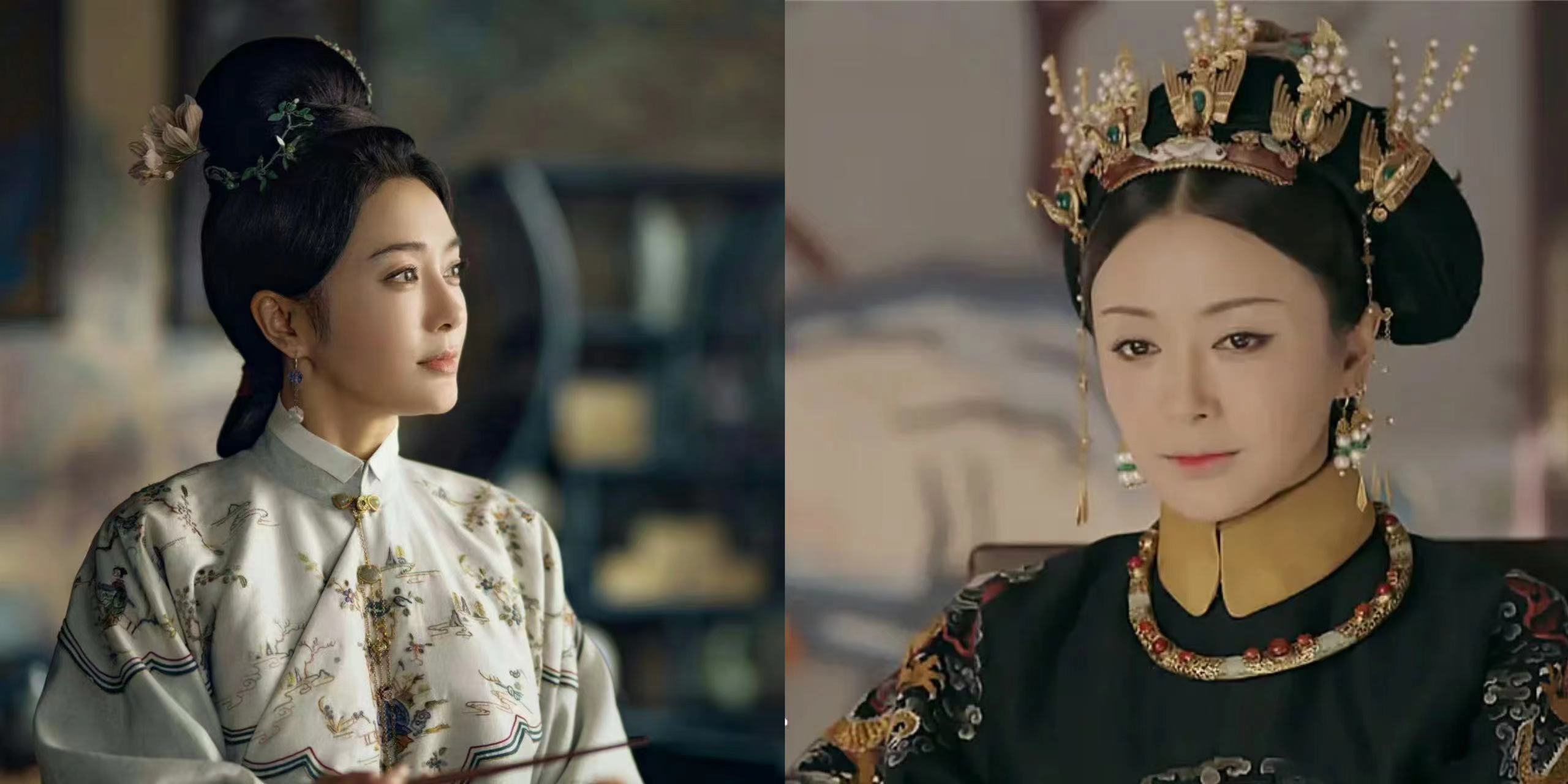 The same is Qin Lan playing "Elegant", compared with "The Legend of ...