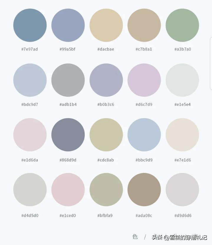 Wearing the "Morandi color", what did I do right? Compared with ...