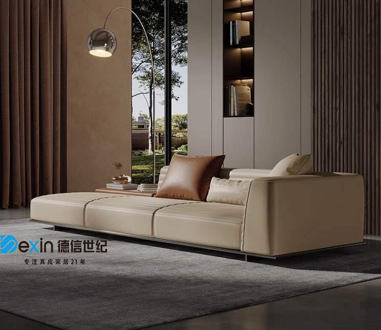 Unique Charm - Roger Leather Sofa - iNEWS