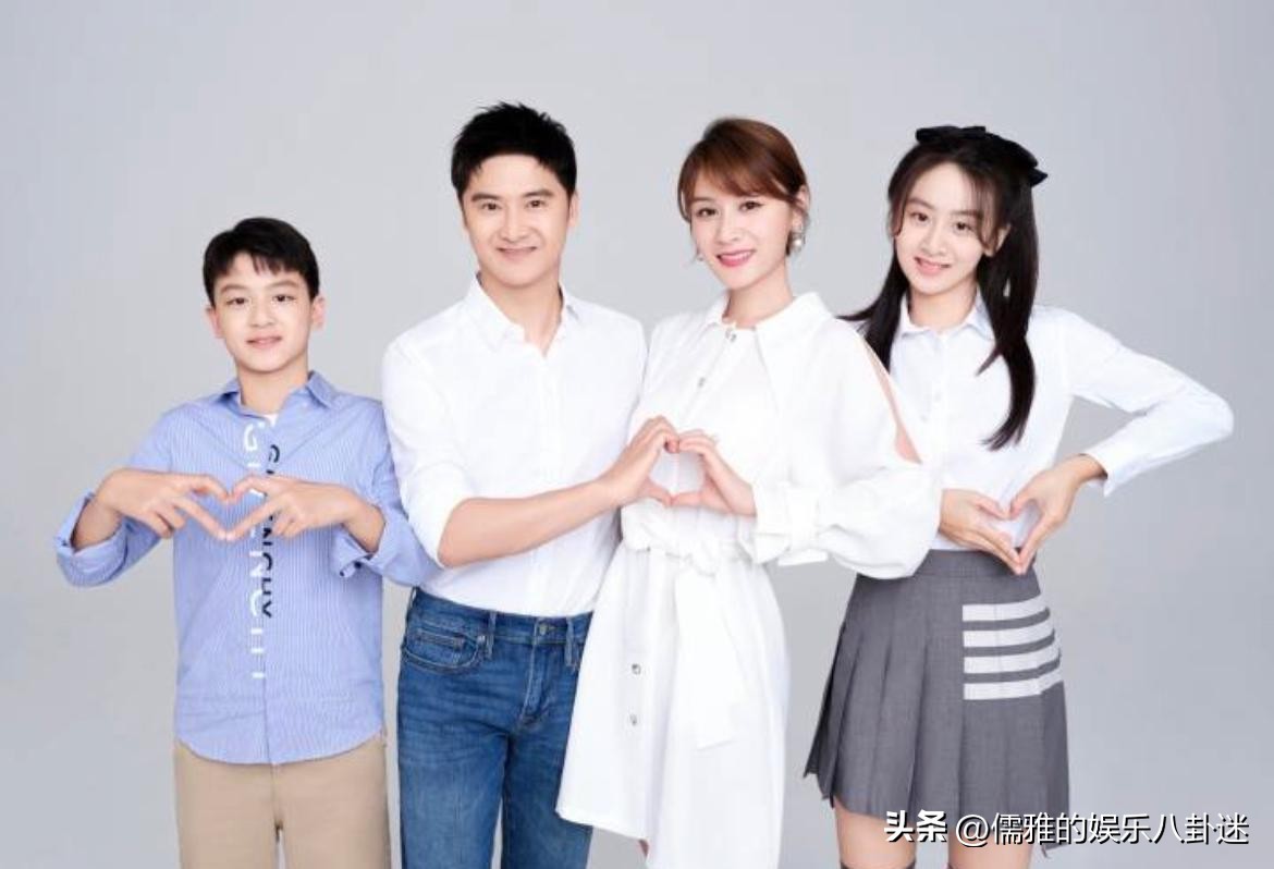 Tian Liang posts a family portrait, the son is like a mother, the ...