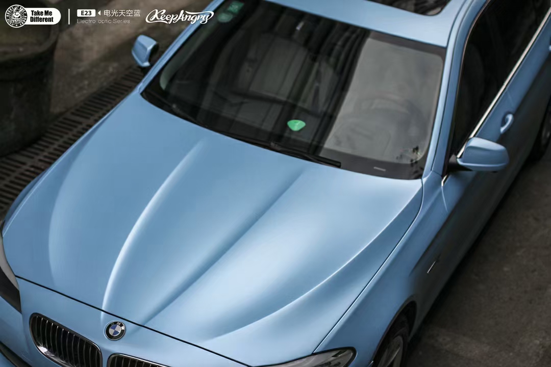 TMD tide brand color change film - BMW 5 series color change electric ...