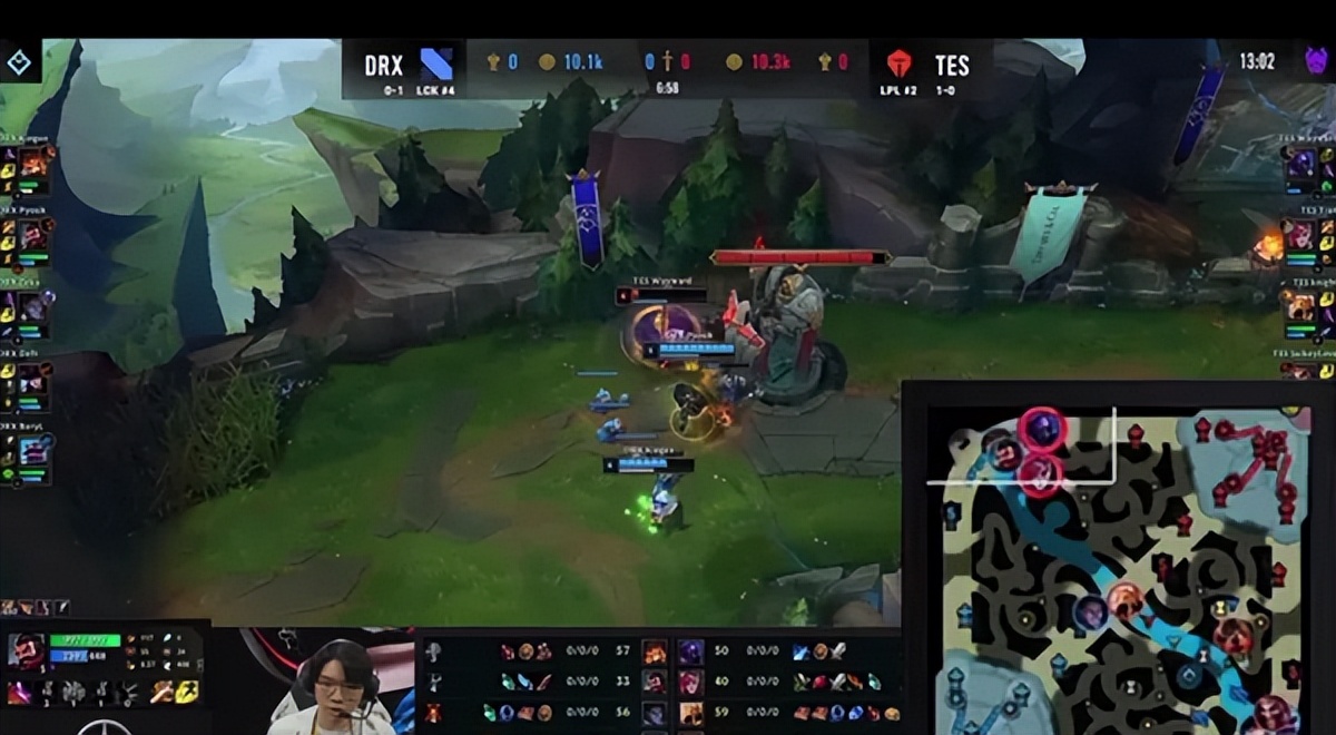 In the S12 group stage, TES lost 0:1 to DRX and suffered the first ...