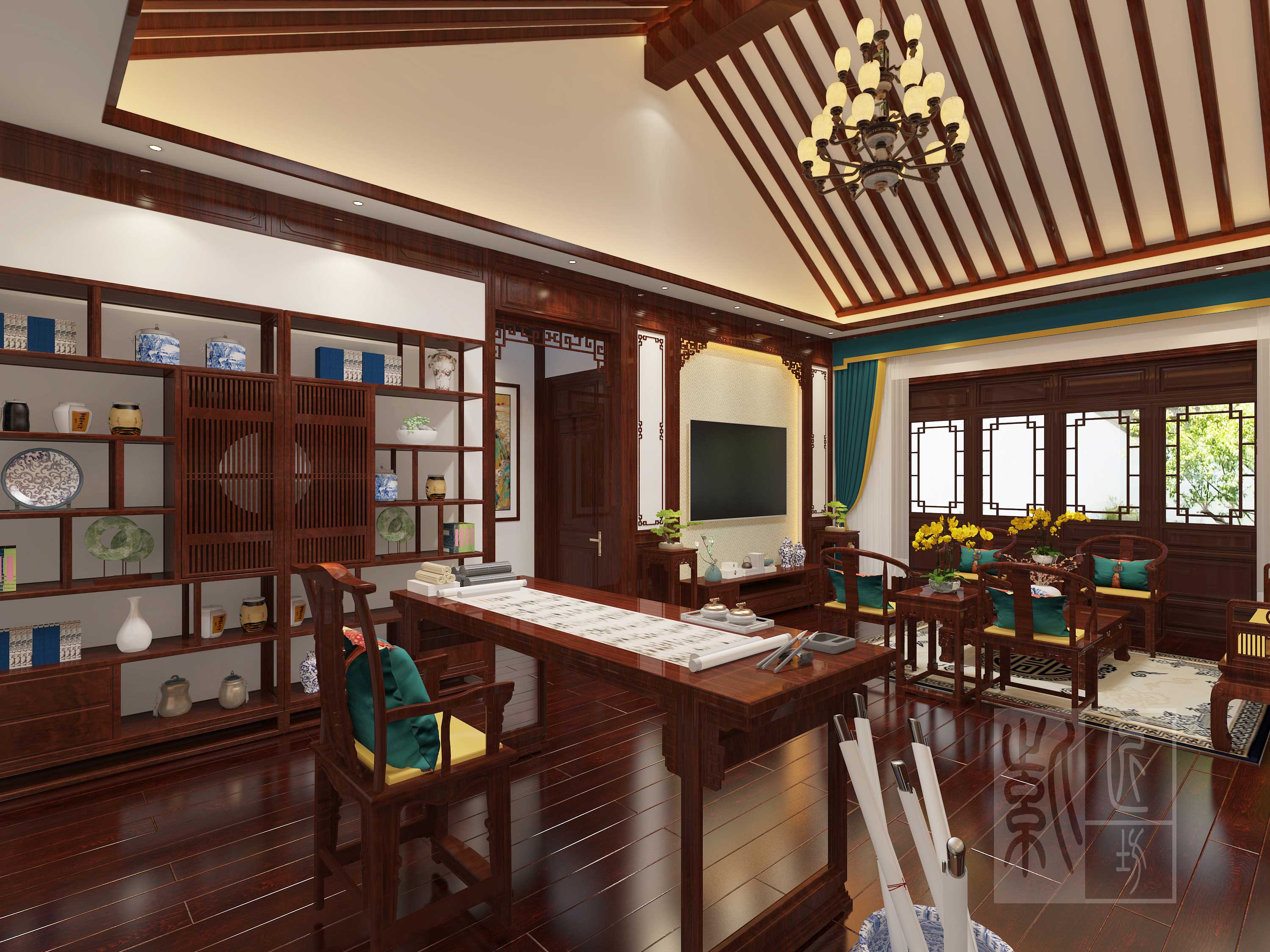 Really good room design, 300 square meters villa is elegant and high ...