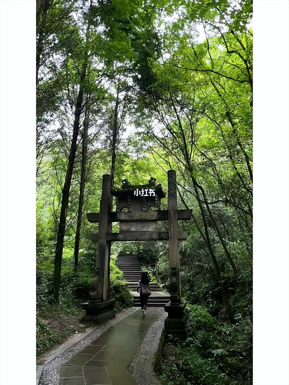 Walking 5 kilometers on Fengqi Mountain in Chongzhou, visiting the ...
