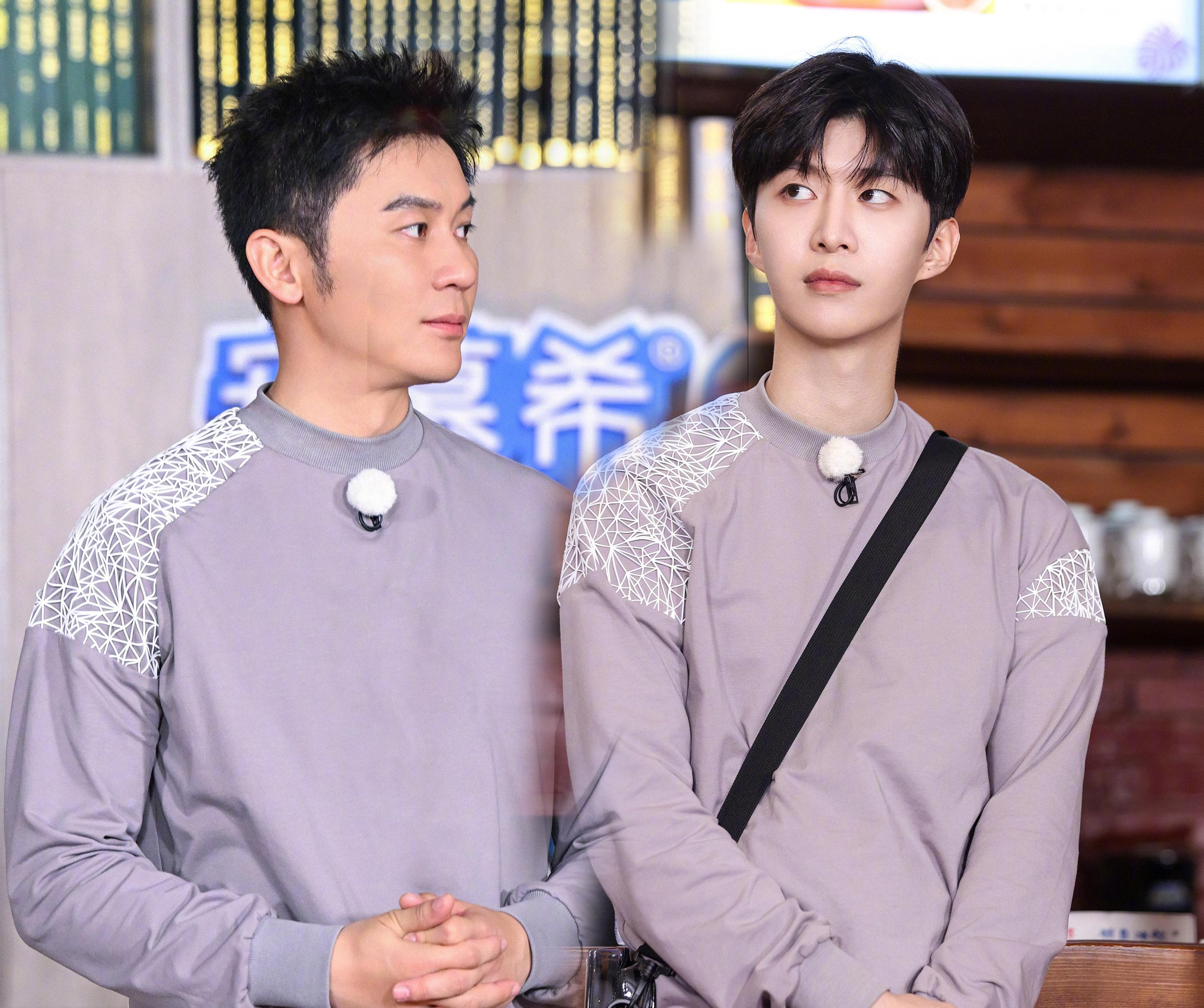 "Let's Run" lead film Fan Chengcheng and Li Chen are in the same frame ...