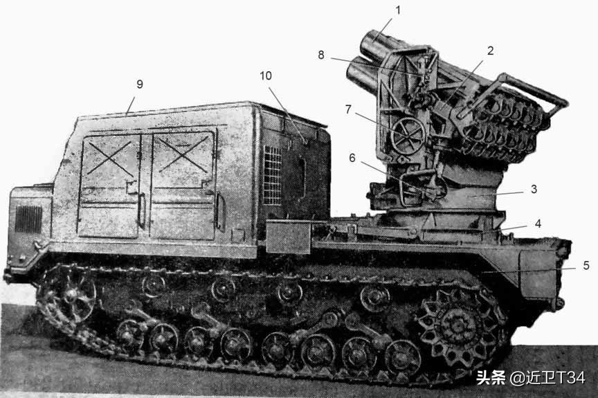 Soviet BM-24T 240mm tracked self-propelled rocket launcher - iNEWS