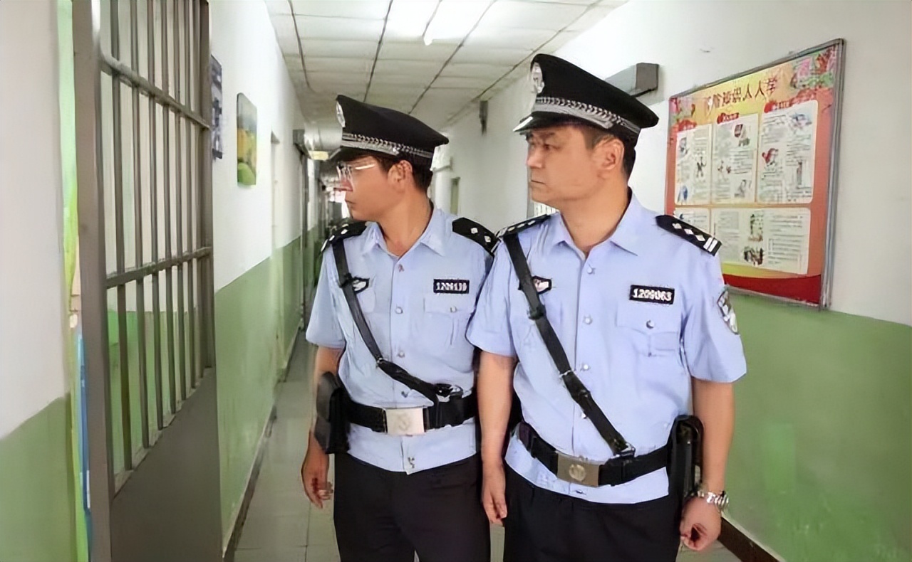 In the prison these two police officers represent the management of the ...