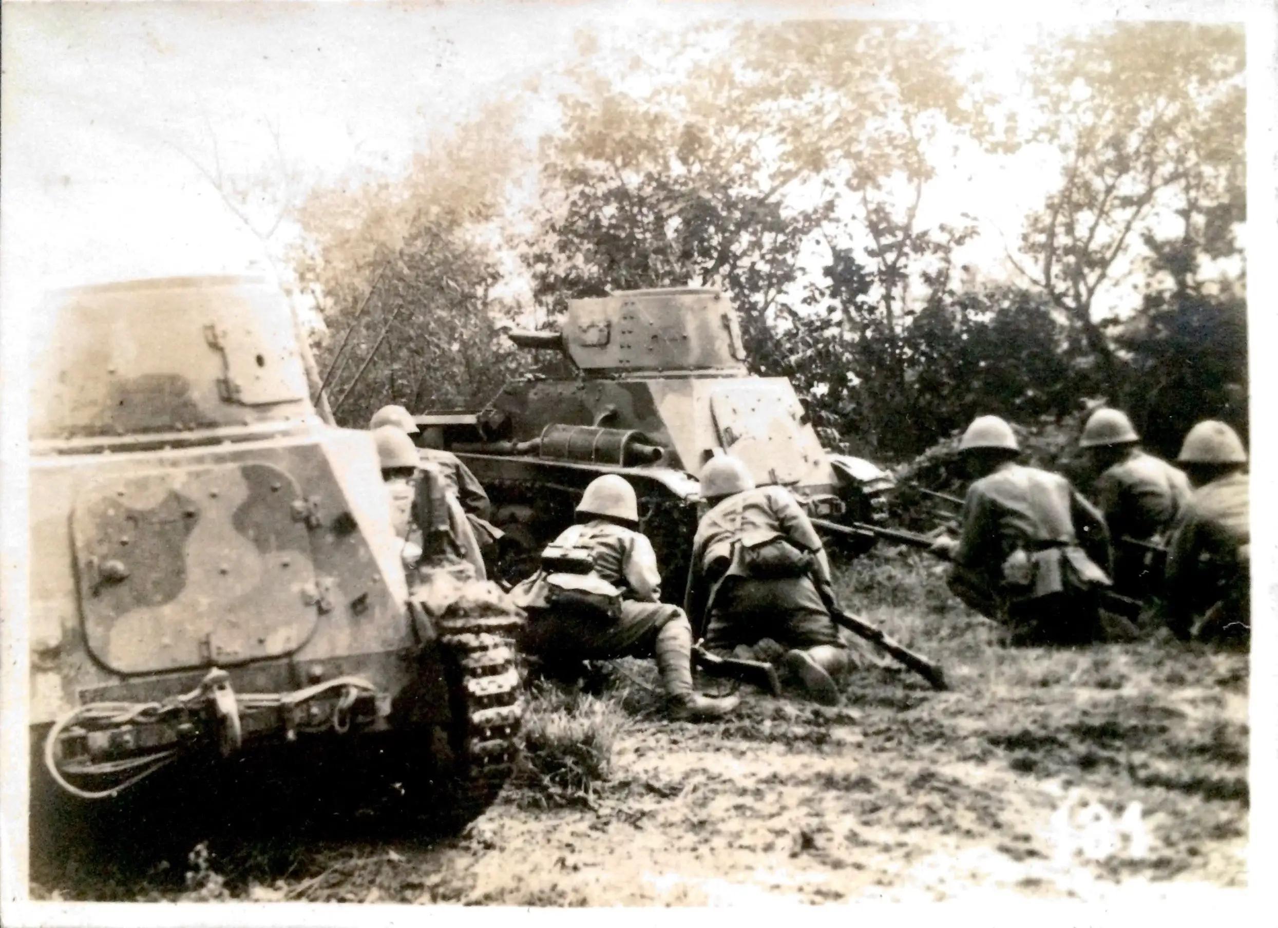 Old photos: The Battle of Songhu in the lens of the Japanese army shows ...