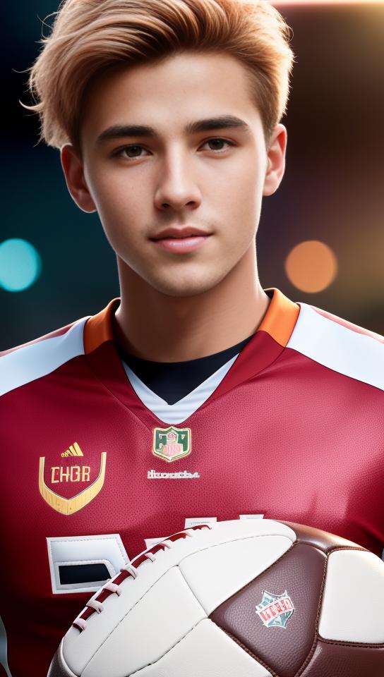 Super realistic football star male model - iNEWS