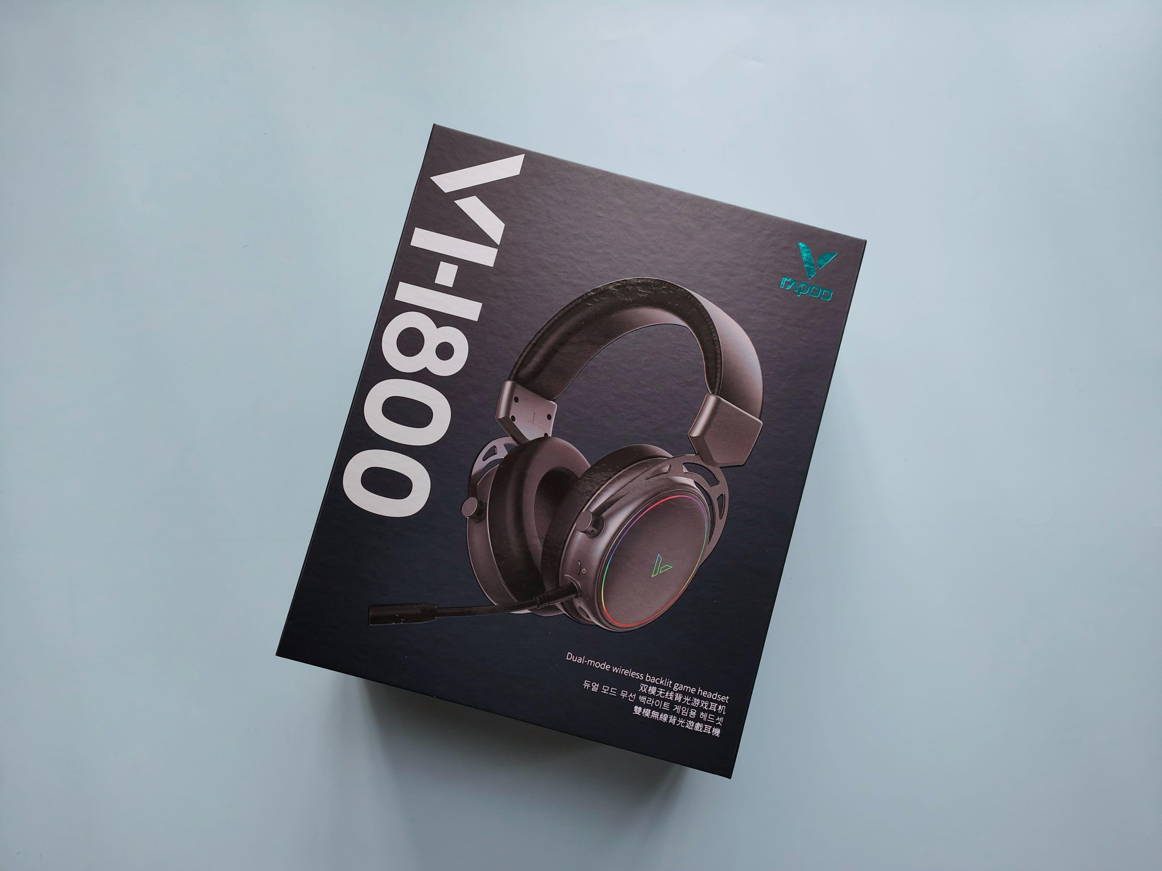 How to choose a gaming headset?Rapoo VH800 dual-mode wireless color ...