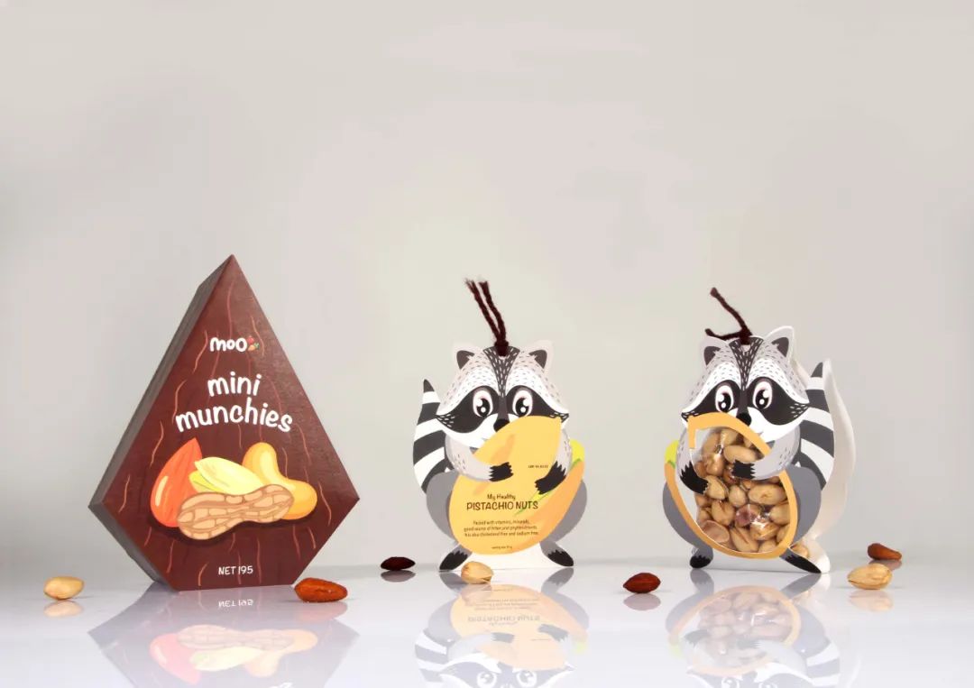 Series of creative nuts/dried fruit packaging design collection - iNEWS