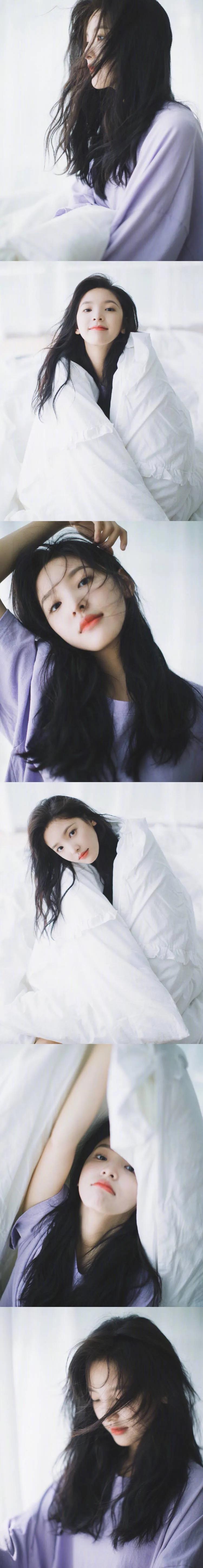 Zhang Ruonan's first love face flower - iNEWS