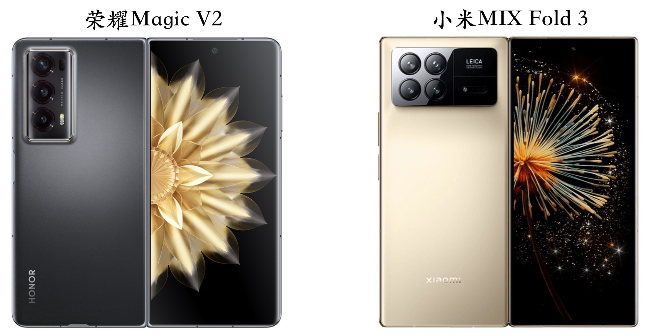 Comparison evaluation: Honor Magic V2 vs Xiaomi MIX Fold 3, which one ...