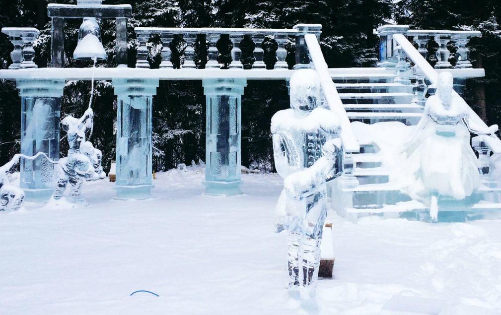 How has the art in the cold, the beauty of the spectacle of Finnish ice ...