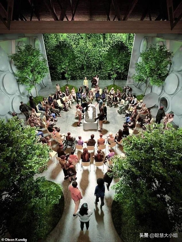 The world's first funeral home that "turns ashes into soil": there are ...