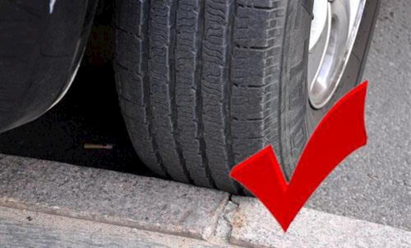 Did you do the right thing when driving up the curb? Teach you how to ...