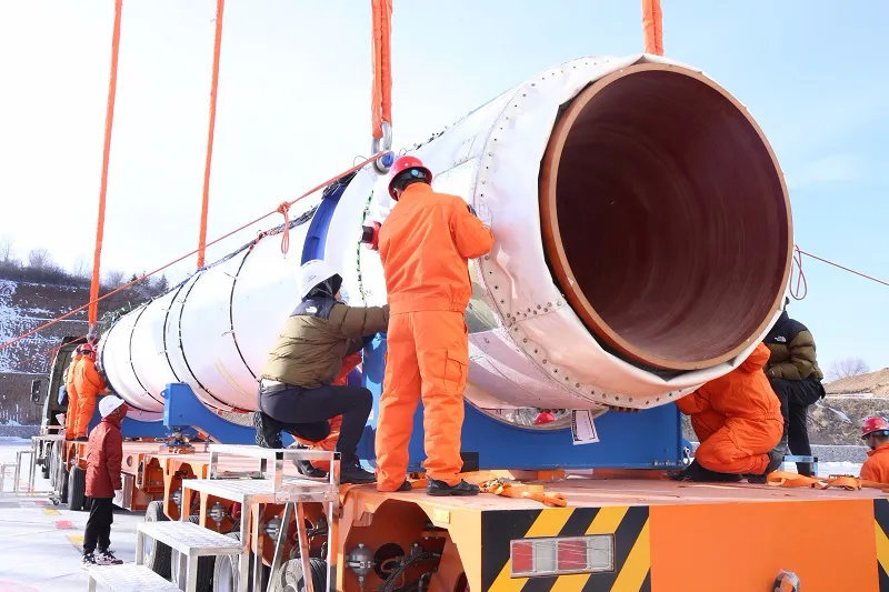 Take-off mass of 530 tons, the first solid-liquid hybrid launch vehicle ...