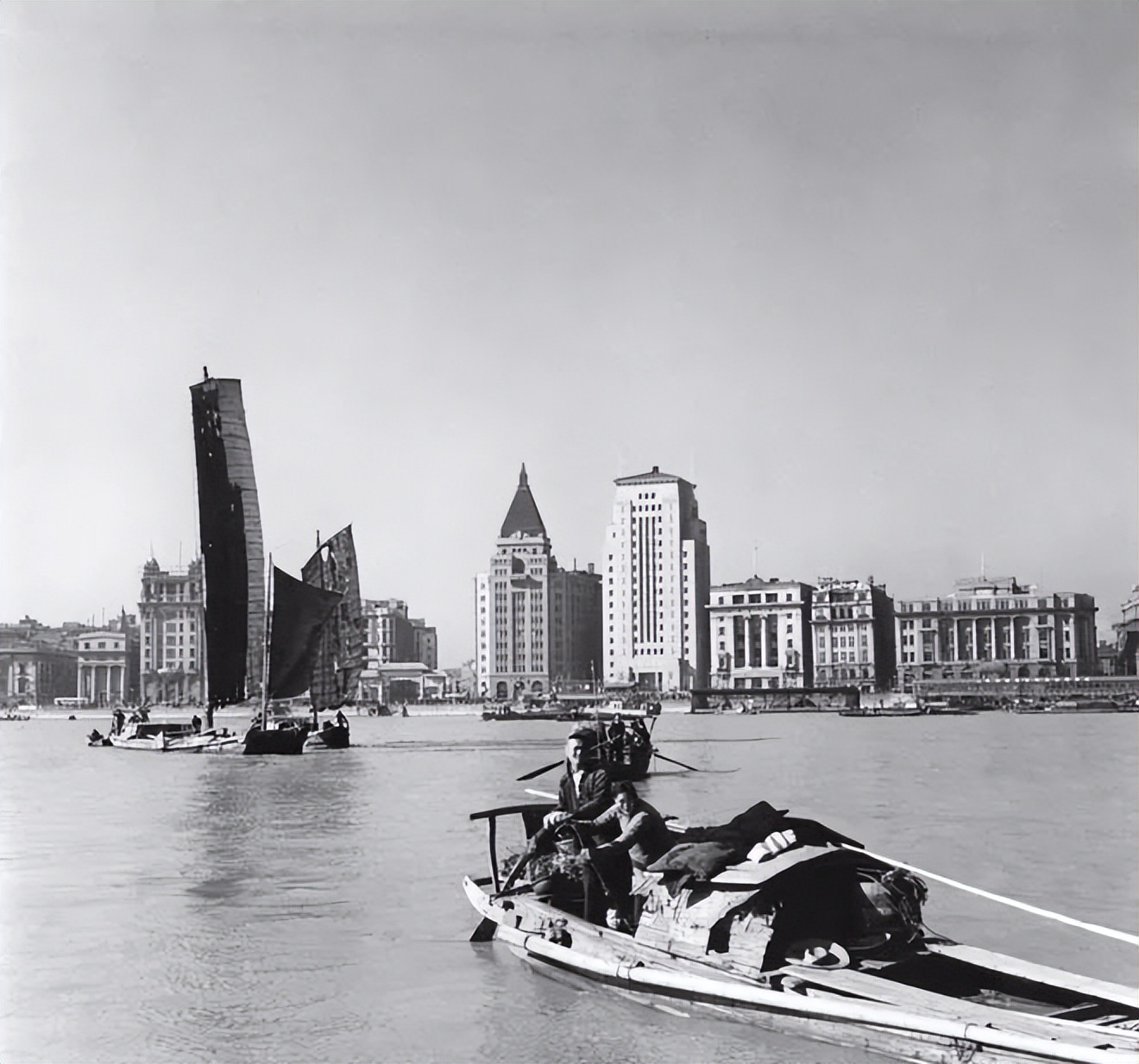 Old Shanghai in 1955 - iMedia