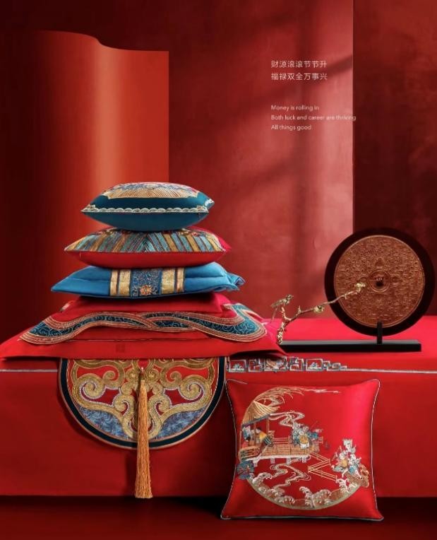 Mercury home textile wedding bedding series, deduces the romance and ...