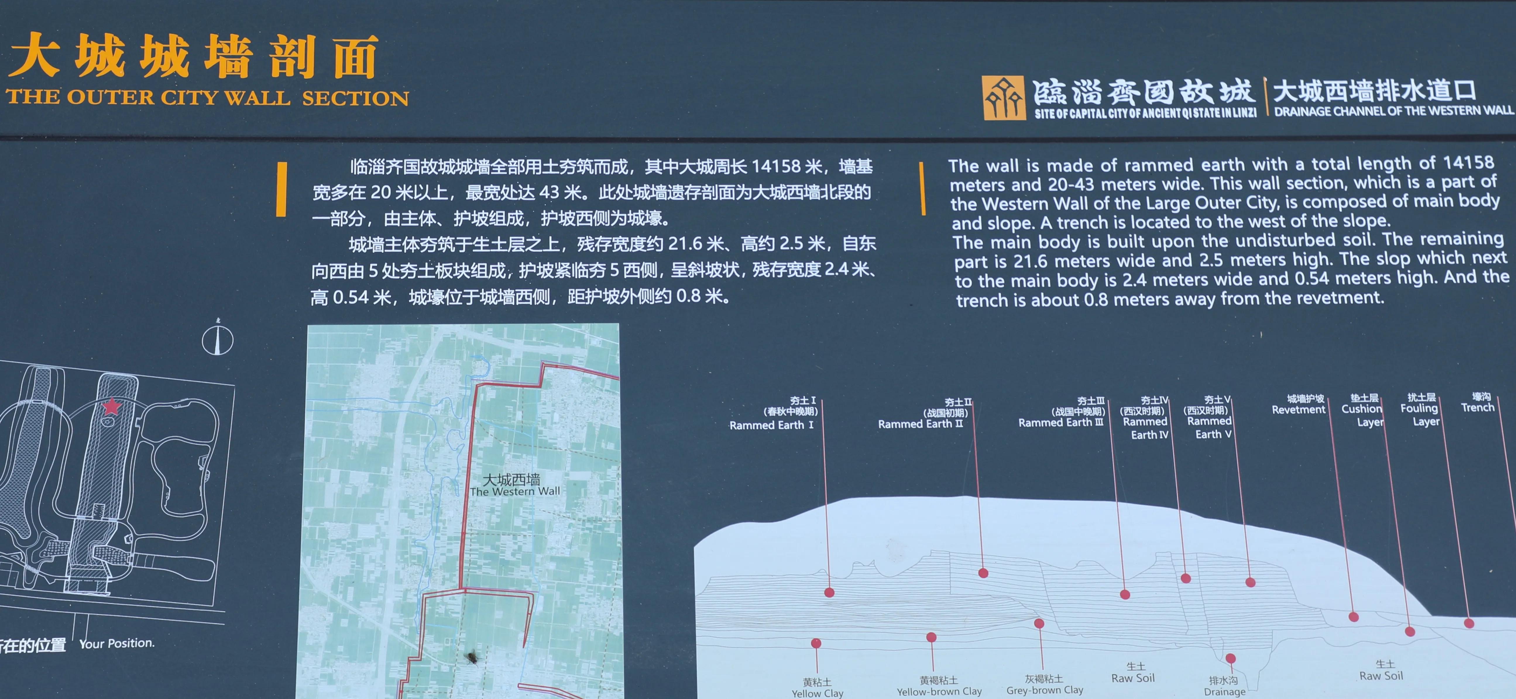 Linzi, the birthplace of Qi culture, the former capital of Qi State, a ...