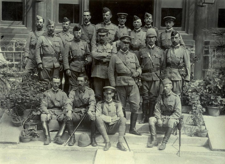 Real shot of the Eight-Power Allied Forces' War of Aggression against ...