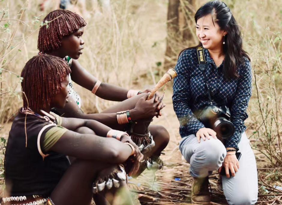 The only female tribe in the world, there are no men in the tribe, so ...