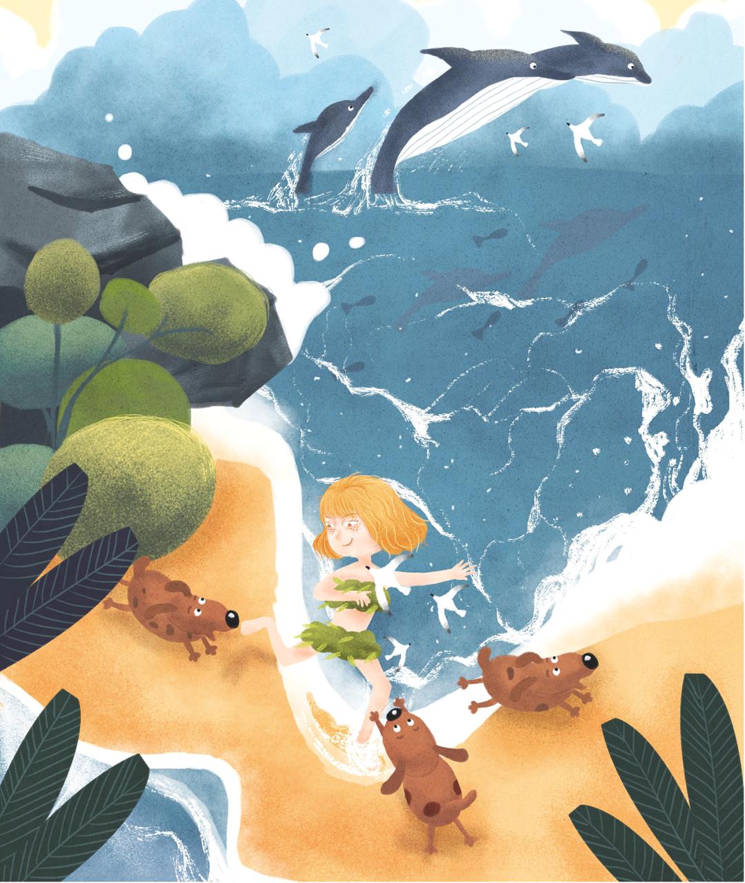 The girl who survived on an isolated island, eighteen years of eternal ...