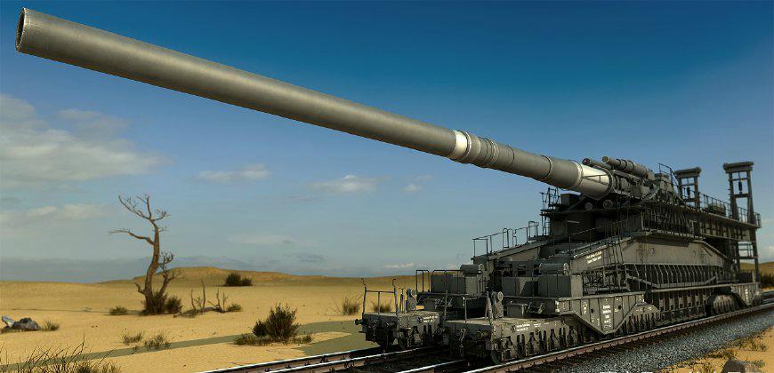 203mm cannon: Inheritance and challenge, one cannon can hit the ...