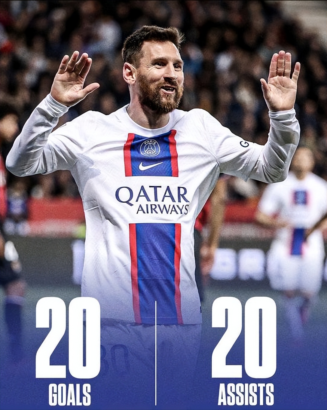 Messi is about to win the Ligue 1 title and may surpass Alves to become ...