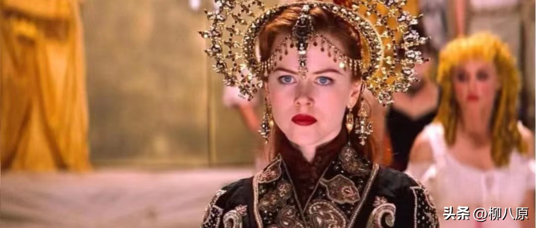 What is the purpose of using high-contrast colors in the American film ...