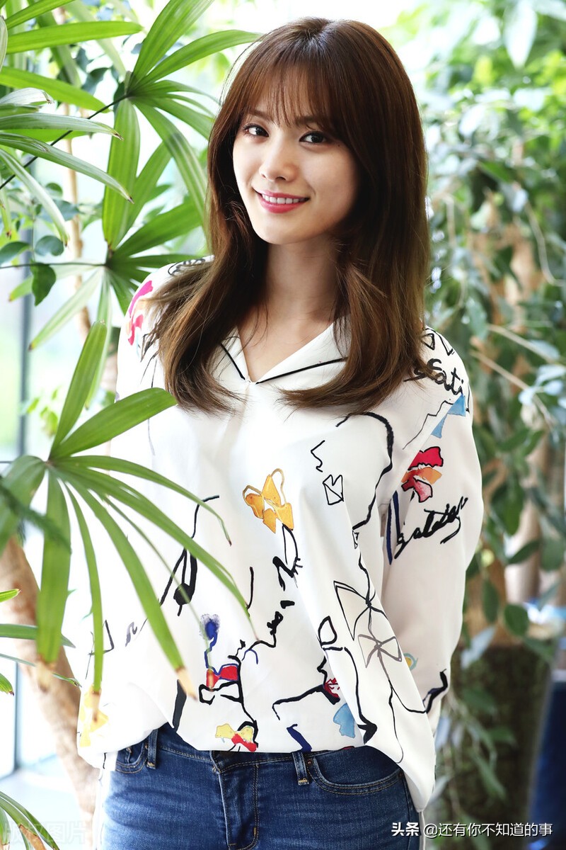 Korean actress Lin Zhenna, who has won the top of the "World's Most ...