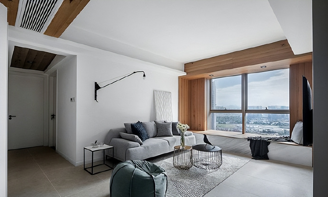 86 square meters of modern style two-bedroom apartment, where you can ...