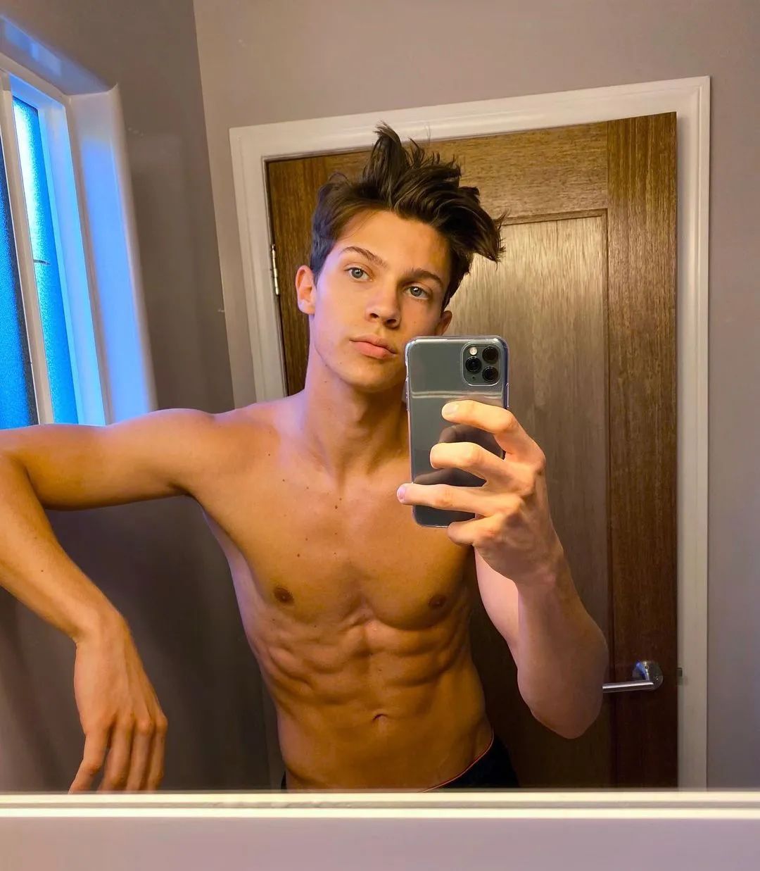 The 24-year-old male model is about to act in the "Teen Wolf" spin-off ...