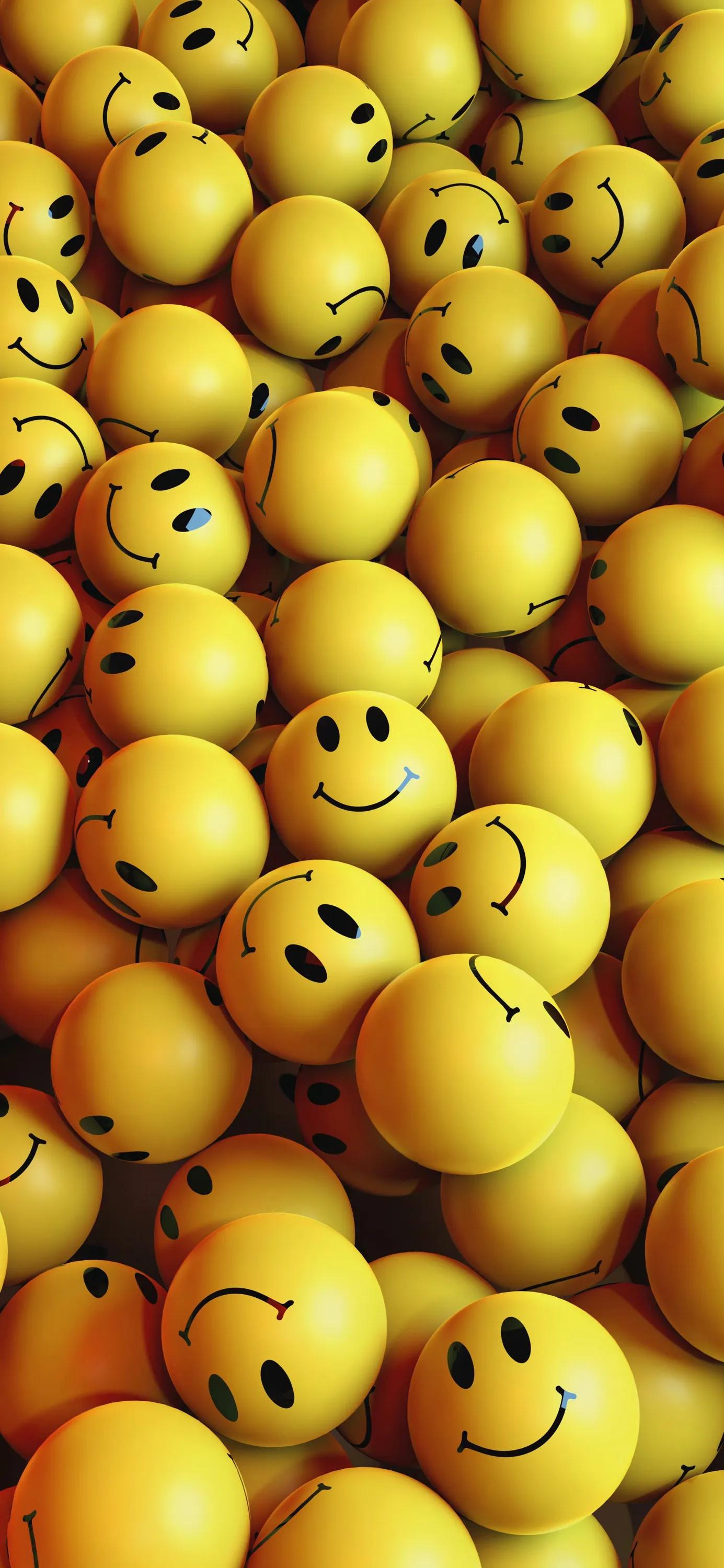 "Smiley Face Series" mobile wallpaper - iMedia
