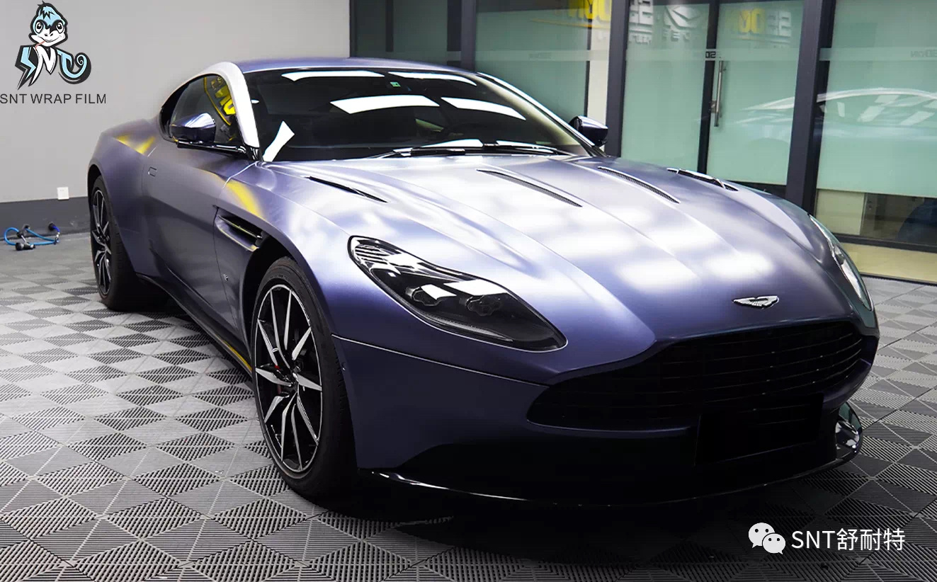 Shunite color changing film "Electric Storm Blue", it sounds very cool ...