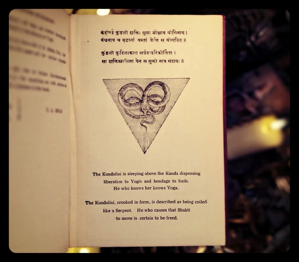 1929 Yoga Mystical Kundalini Super Rare Open Snake Power Meditation - iNEWS