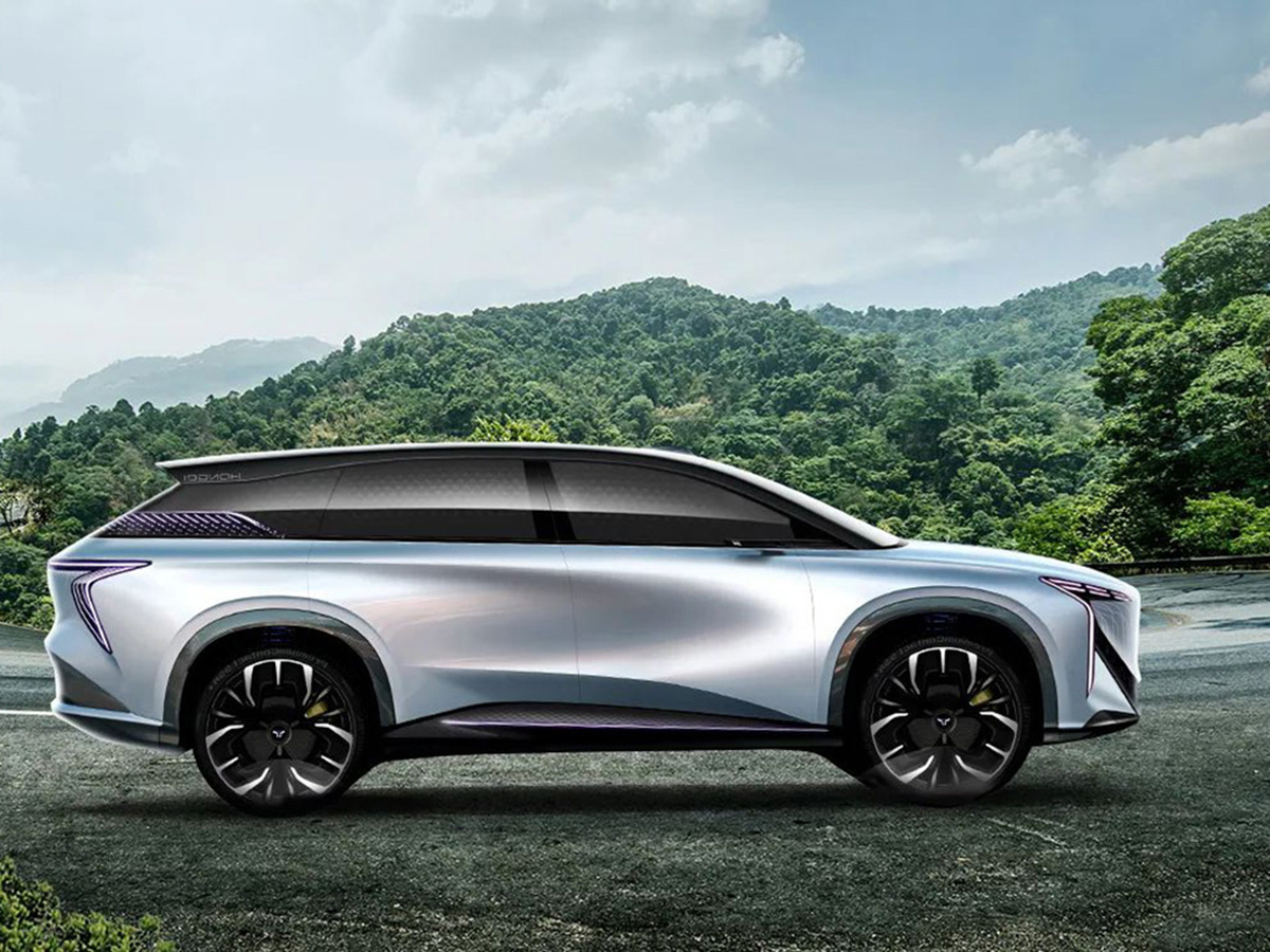 The official image of Hongqi's new SUV concept car. - iNEWS