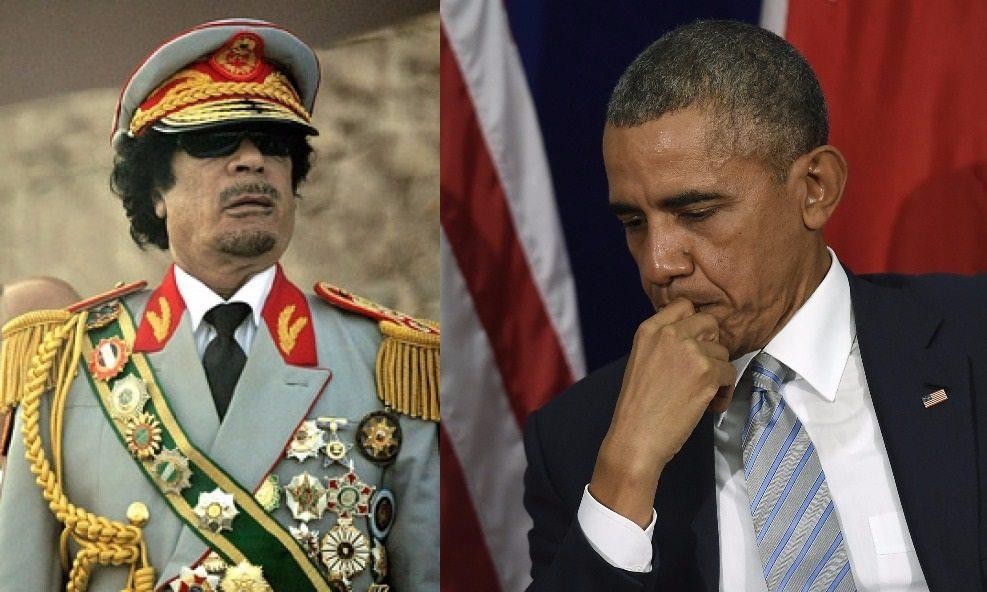 In 2011, Gaddafi was desperate and sent a letter to Obama asking for ...