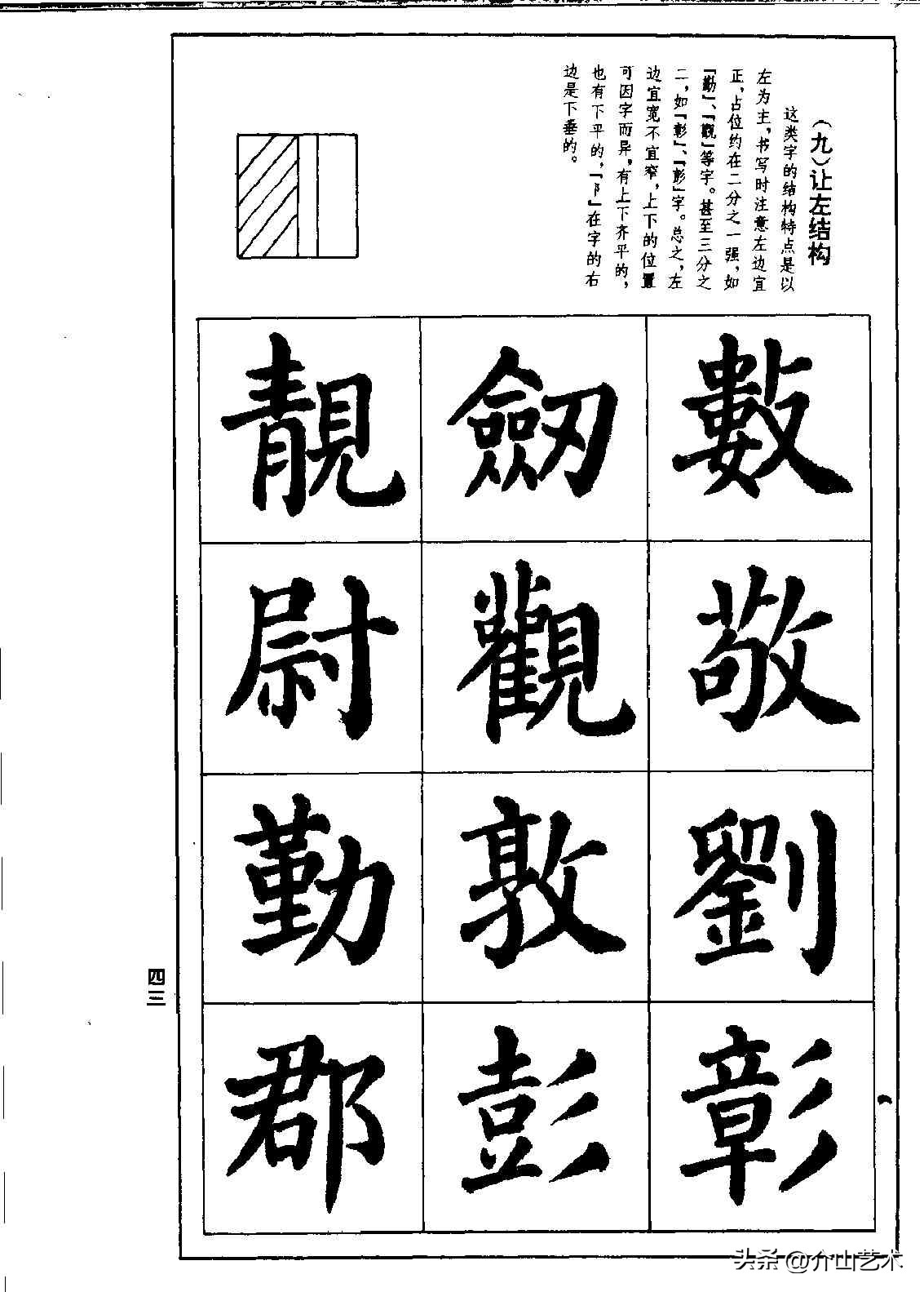 Yan Ti Regular Script - 34 Regular Script Structures - iNEWS