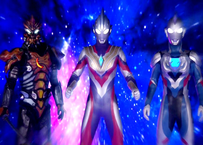 Triga Ultraman's ultimate form, the defeated monster is from the ultra ...