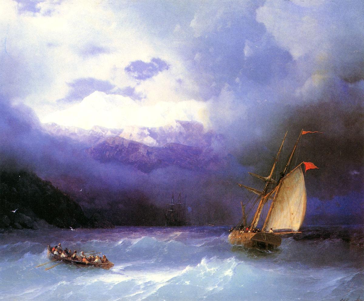 The beauty of the power of the ocean in "The Rage of the Sea" explores ...