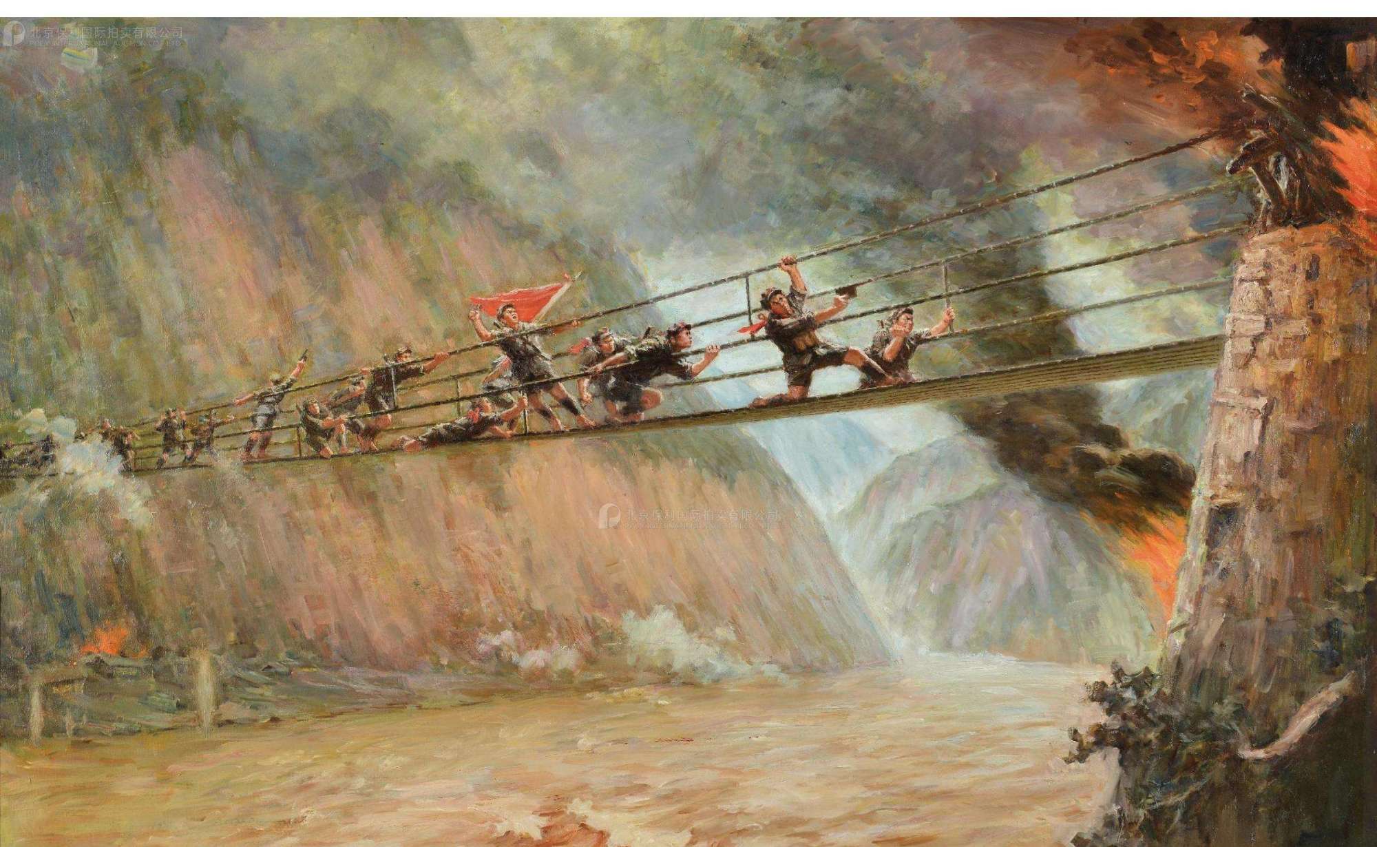 When the Red Army flew to seize the Luding Bridge, why didn't the enemy ...