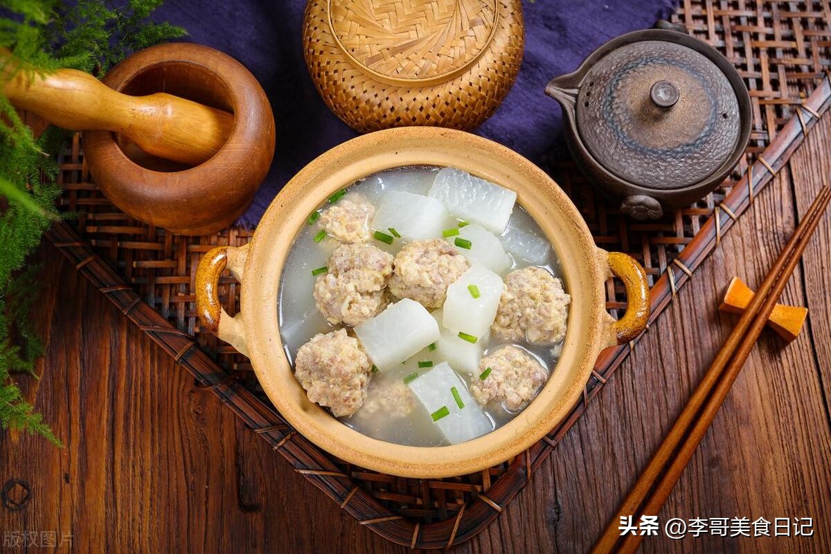 Best summer summer choice: Refreshing and nutritious radish beef ball ...