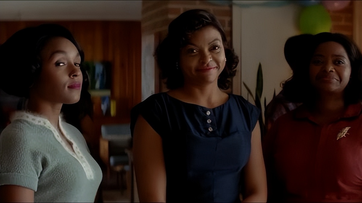 How do black women succeed in their society in the movie "Hidden ...