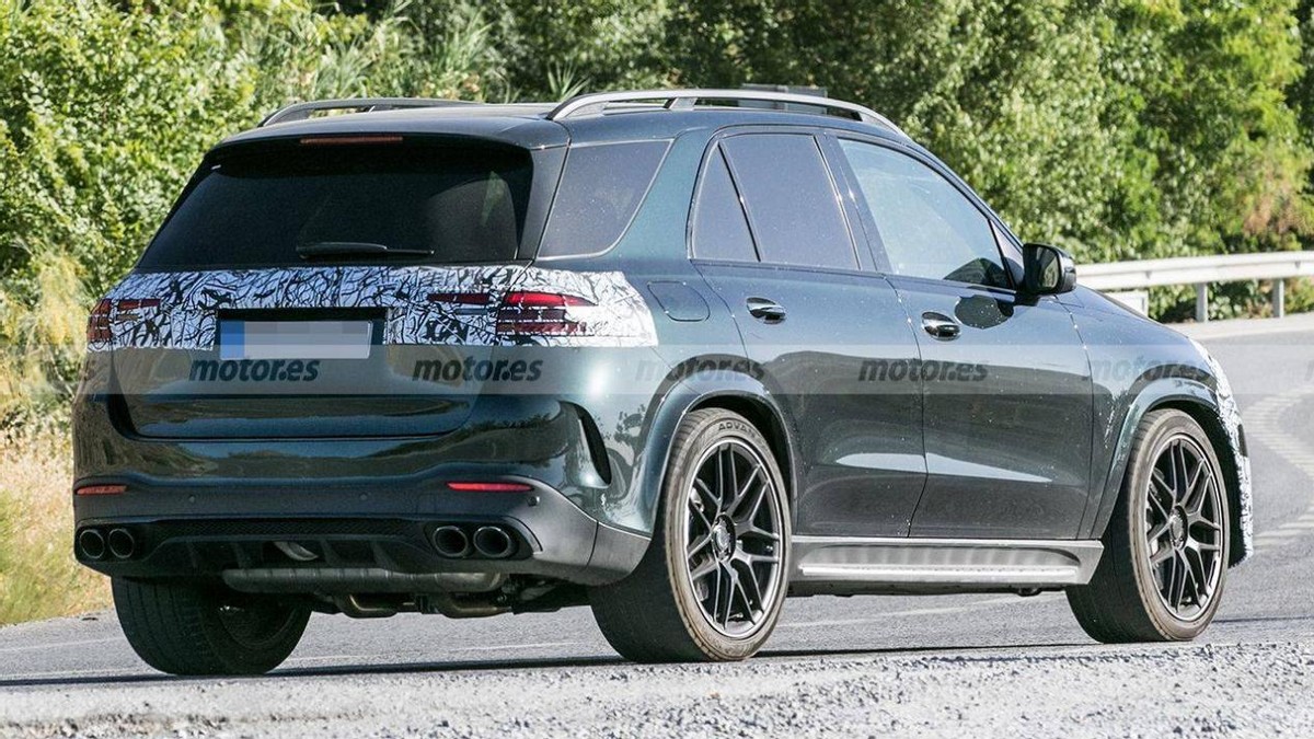 New Mercedes-AMG GLE 55 spy photos exposed, 3.0T plug-in hybrid ...