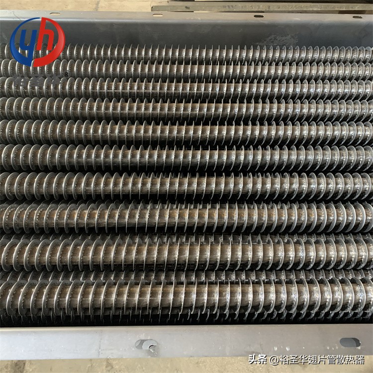 Aluminum fin wound tube radiator - iNEWS