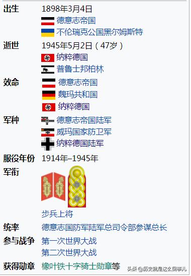 Hans Krebs, martyr of the destruction of Hitler's Nazi Germany - iMedia