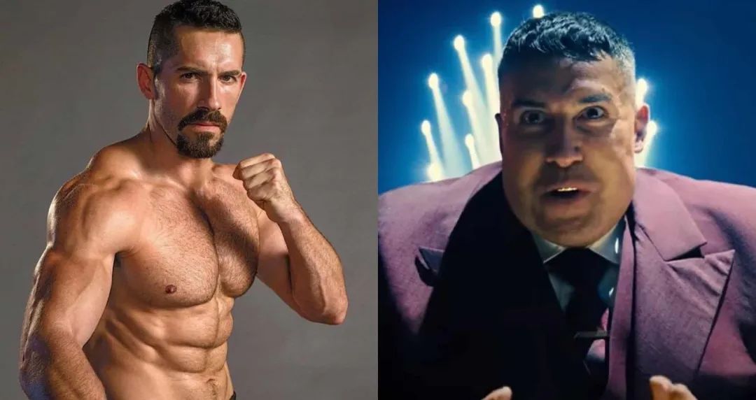 He is quite handsome in himself, but he is forced to play an ugly male ...