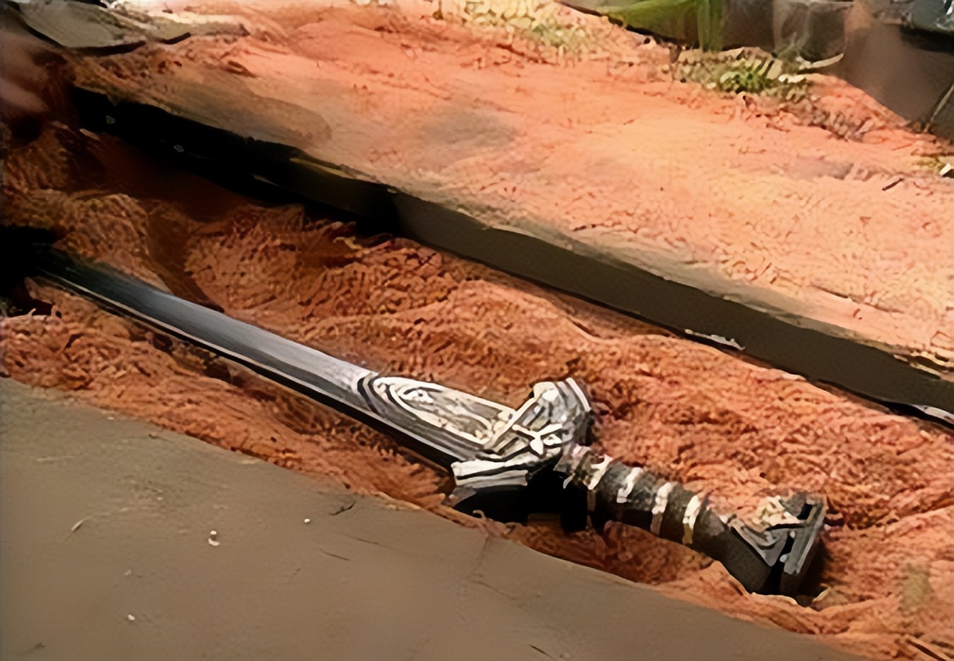 After Yang Guo quit the arena, why did he give the black iron sword to ...